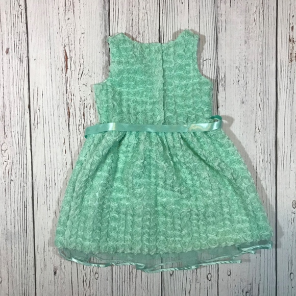 Cat & Jack | Dresses | Girls Cat N Jack Mint Rosette Dress | Poshmark